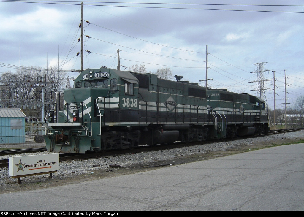 EVWR GP38-2 3838